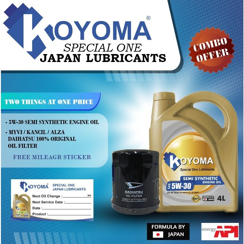 100% ORIGINAL DAIHATSU MIRA L2 L5 , PERODUA MYVI 05y-2017y , ALZA OIL ...