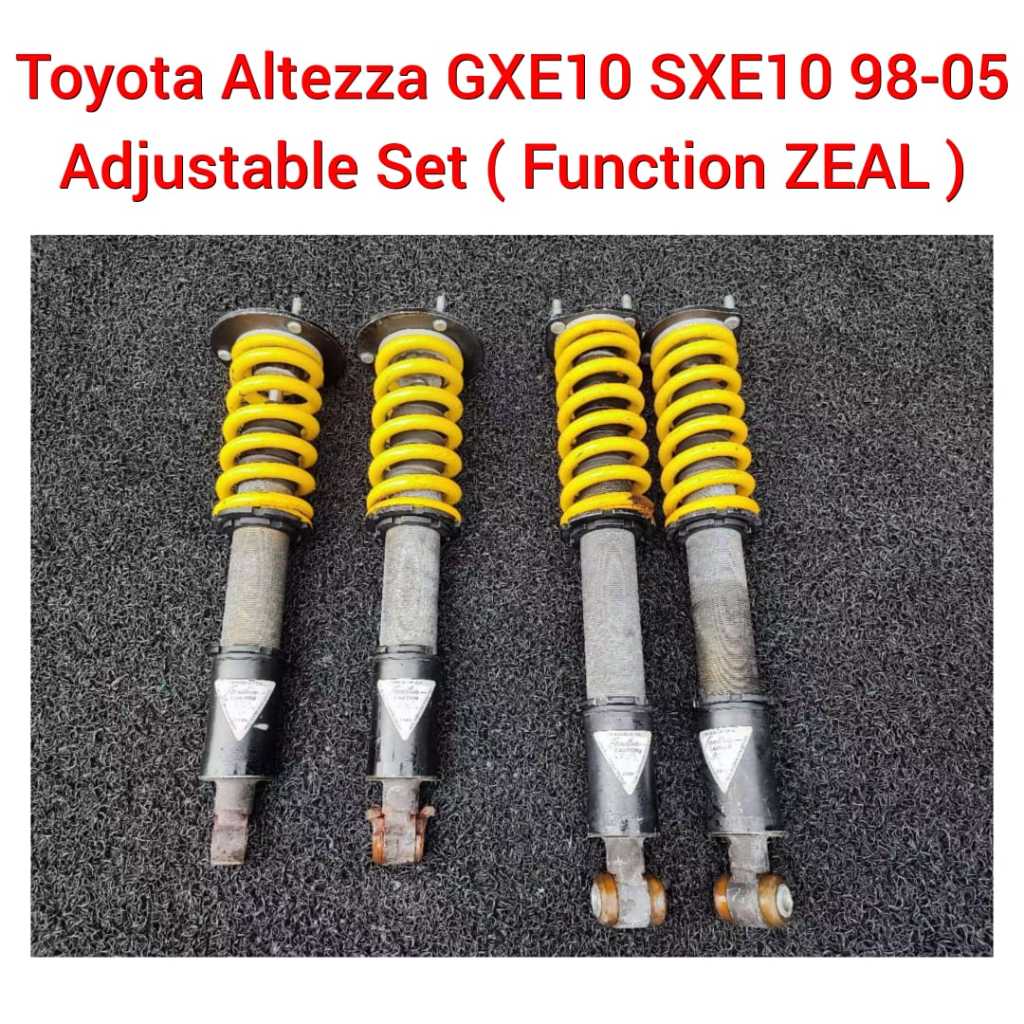 Toyota Altezza GXE10 SXE10 98-05 Front & Rear Adjustable Set ( Function ...