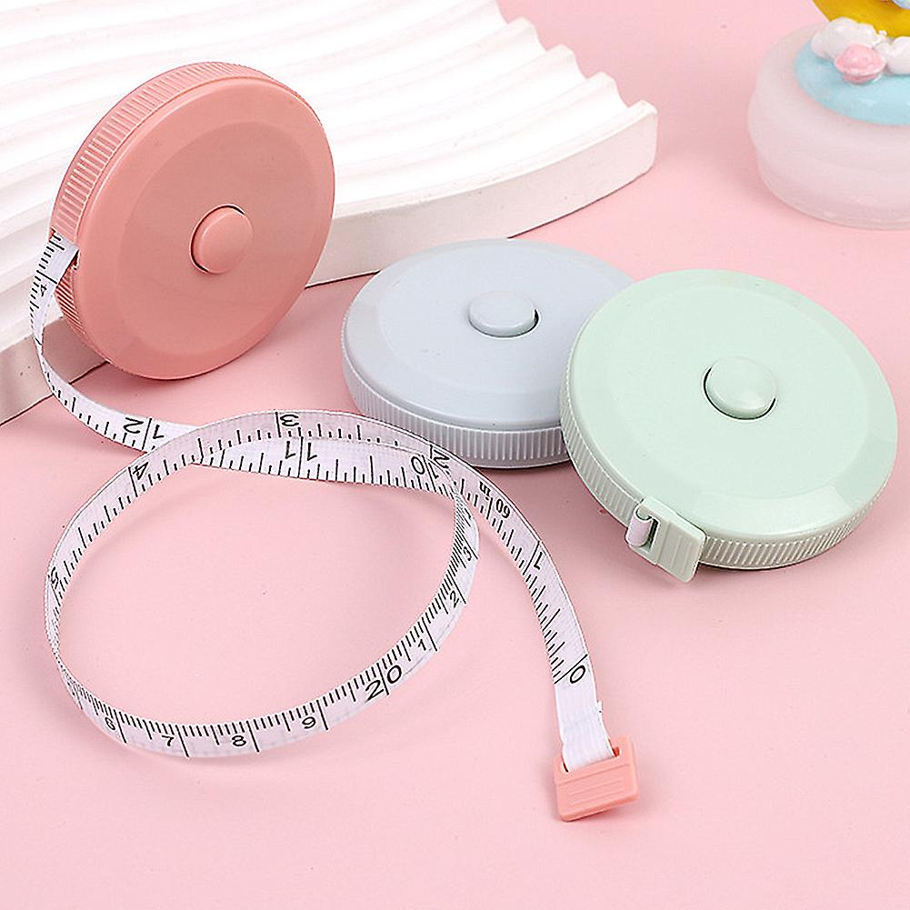 MKR Cute Mini Flexible Tape Automatic Telescopic Measuring Retract Tape ...