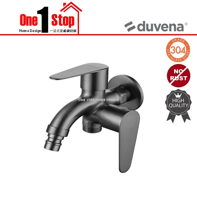 🔥DUVENA🔥 MATTE GUNMETAL TWO WAY TAP | Shopee Malaysia
