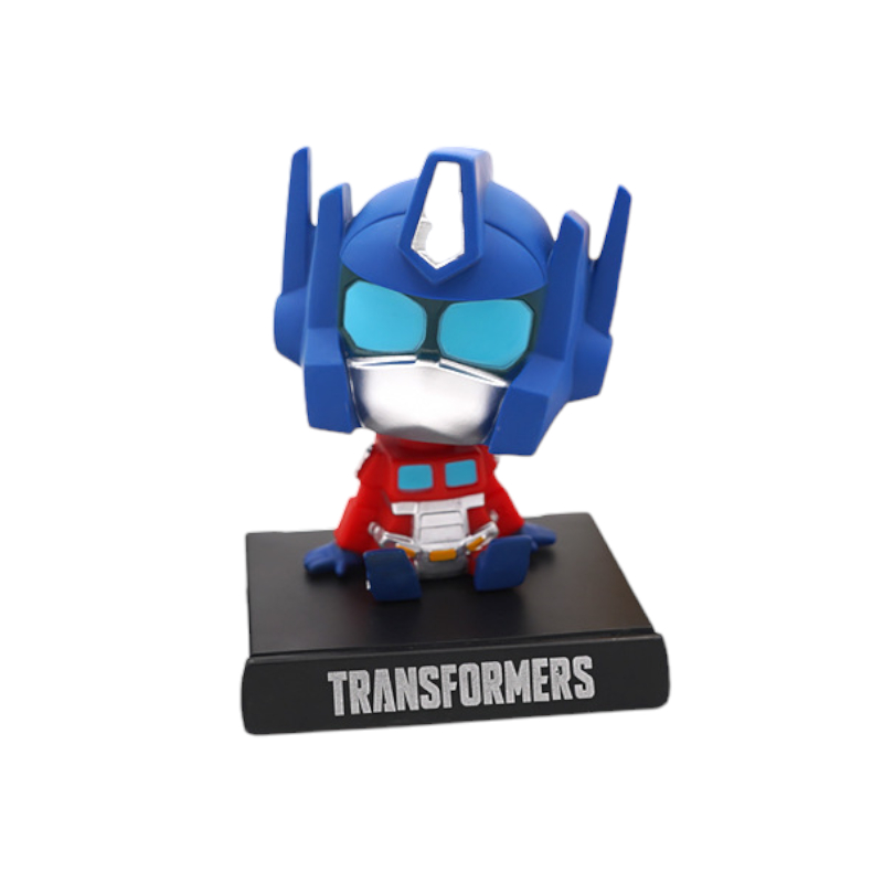 Optimus Prime Transformers Shaking Head Hero Anime Cute Doll Car ...