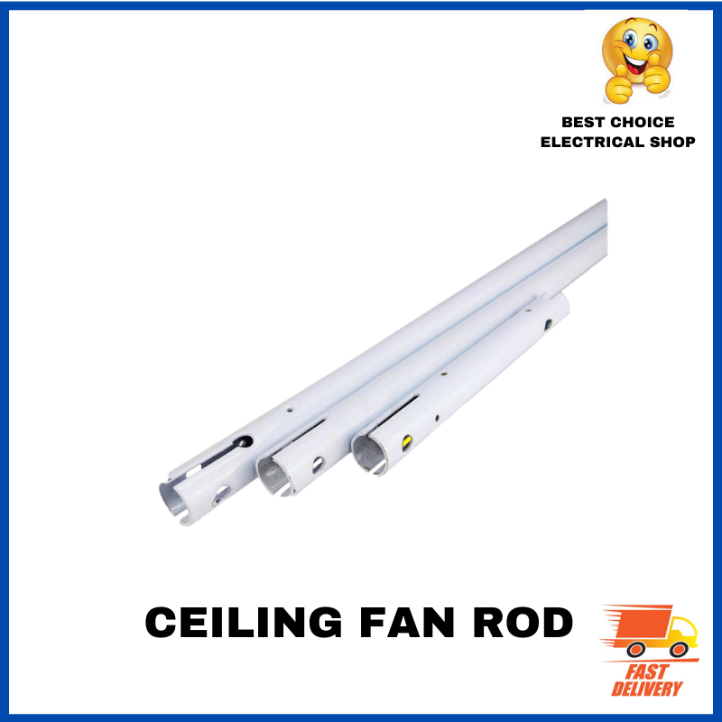 Fan Rod For Ceiling Fan (White) (Universal) | Shopee Malaysia