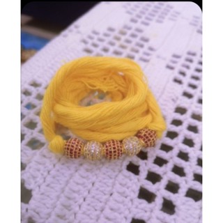 Red and White stone gold plated with thali kayiru | Shopee Malaysia