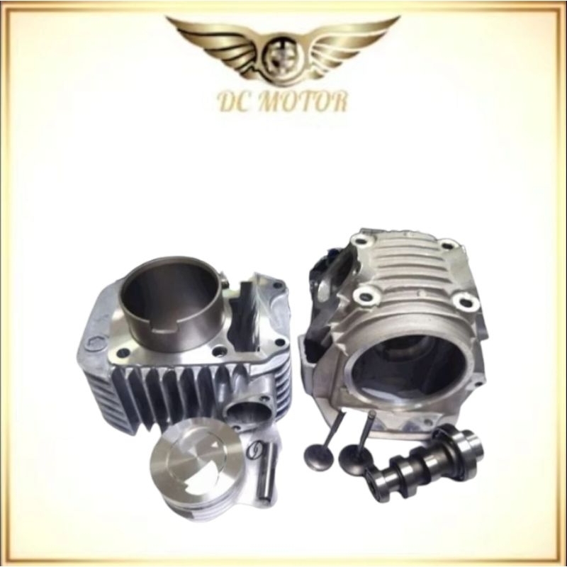 WAVE125 RACING BLOCK SET 60MM+RACING HEAD 2428 WITH CAN COMBO SET ...