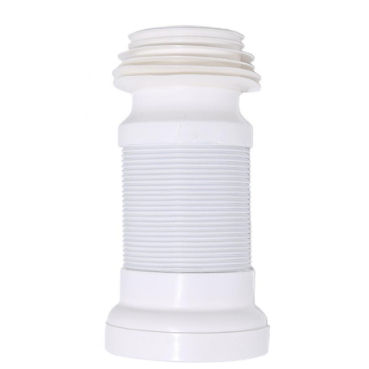 4" Offset Toilet Flexible Adjust bPVC Offset Pan Connector Displacement ...