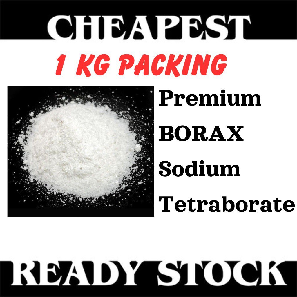 BORAX / Sodium Borate / Sodium Tetraborate 1 KG | Shopee Malaysia