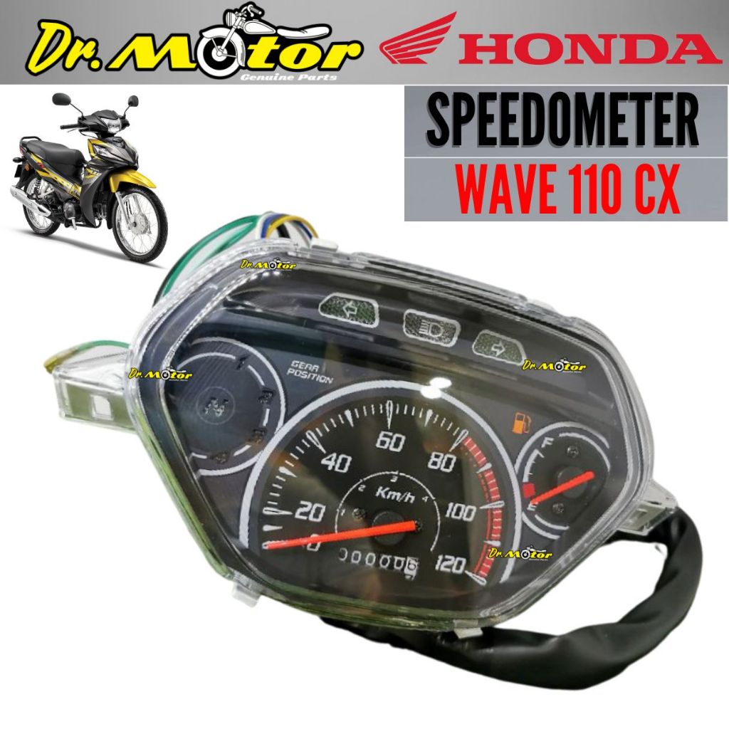 WAVE110 CX WAVE110 WAVE110CX ALPHA110 ALPHA Speedometer Odometer Meter ...