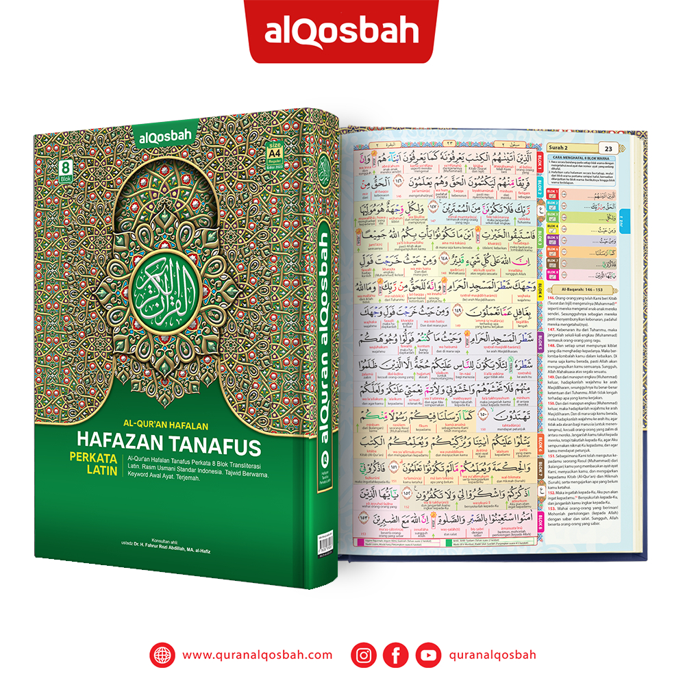 AL QURAN HAFAZAN TANAFUS PERKATA TRANSLITERASI LATIN 8 BLOK HAFALAN ...