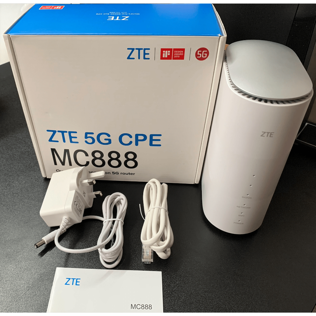ZTE MC888 2.7Gbps 5G 4G+ LTE CAT16 Lock Band Wi-Fi 6 AX3600 (MODIFIED) UNLOCKED 5G Wireless ...