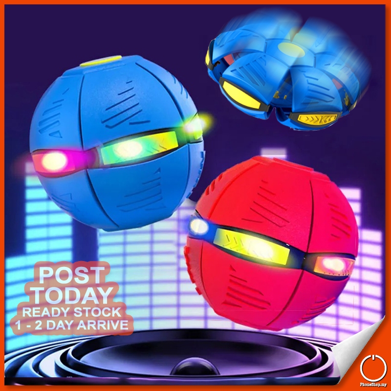𝐑𝐄𝐅𝐋𝐄𝐗𝐄𝐒 𝐓𝐑𝐀𝐈𝐍𝐈𝐍𝐆 Magic Deformation UFO Flying Saucer Ball LED Flat ...
