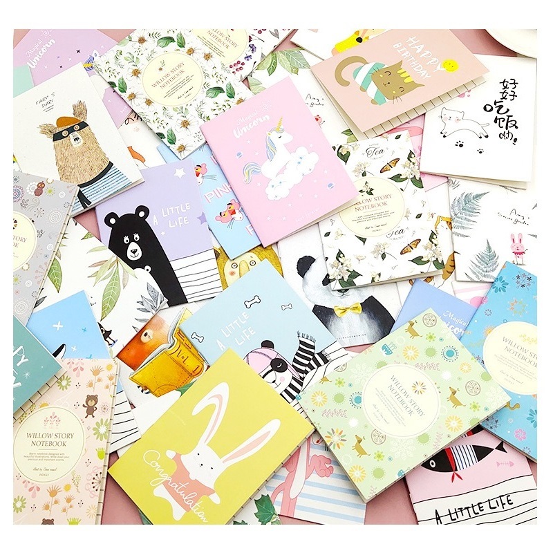 ASOTV® 1 Pc 4057B Mini Writing Booklet Memo Notepad Students Note Book ...