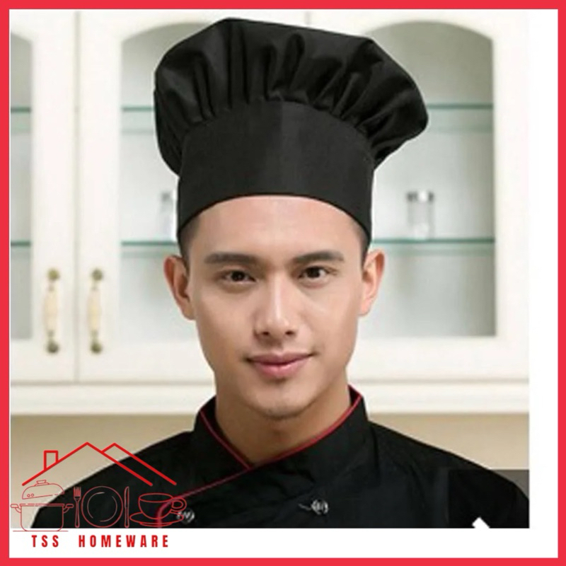 Chef Hat Chef Cap Bread Hat Elastic Adjustable Kitchen Restaurant ...