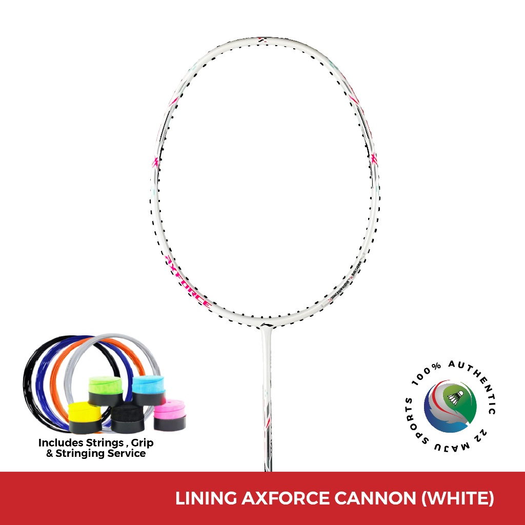 LI-NING AXFORCE CANNON ( 4U / 5U ) / CANNON LIGHT ( 6U ) 李宁 雷霆 小钢炮 ...