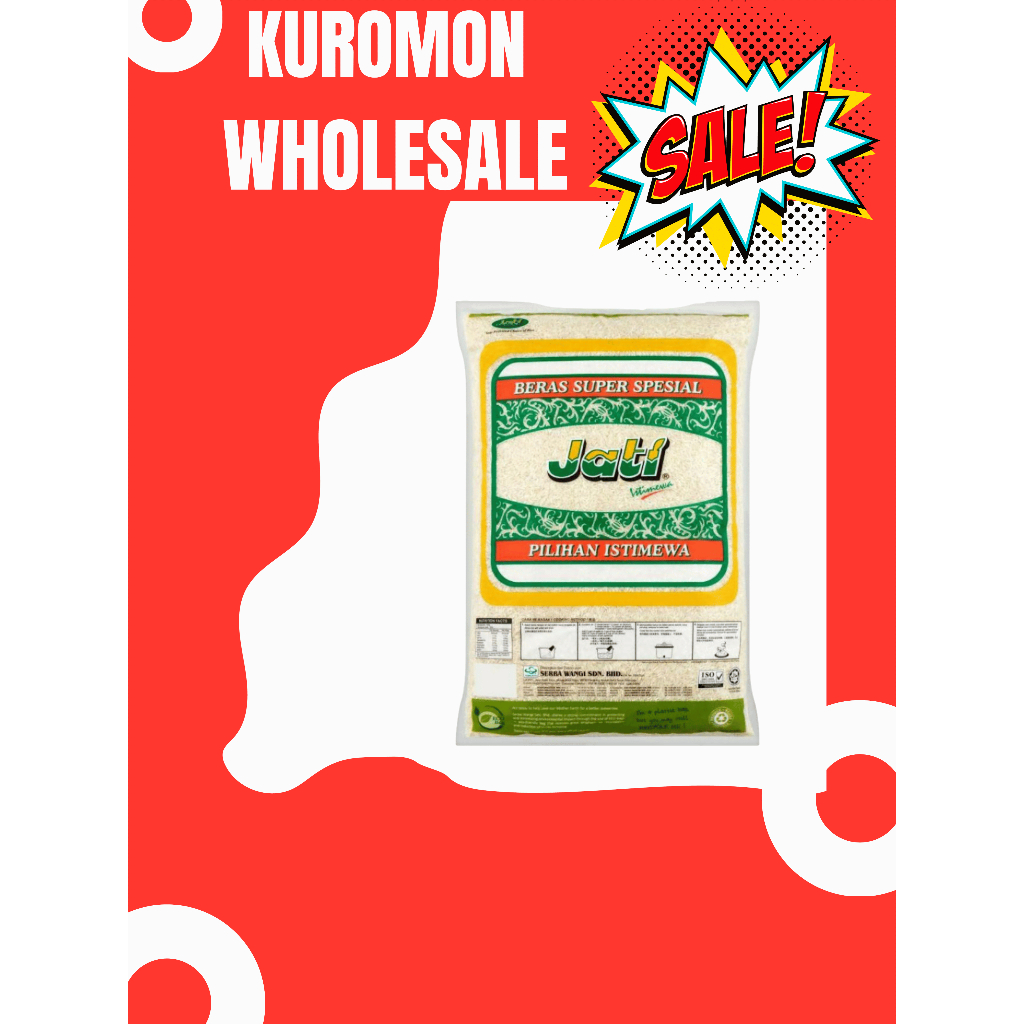 Beras JATI Batik Super Spesial 5kg | Shopee Malaysia
