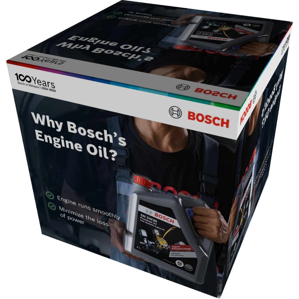 Bosch Premium X7 5W30 Fully Synthetic Engine Oil 4L | Shopee Malaysia