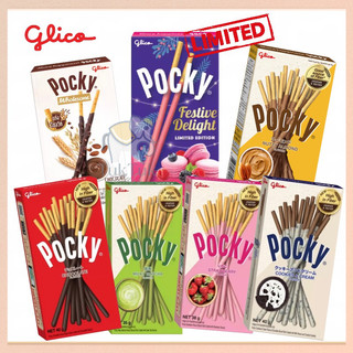 🔥NEW LIMITED Glico Pocky Coated Sticks Baked Cheese cake/ Crushed ...