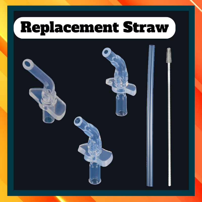 Straw Replacement For Kids Water Bottle Soft Silicone Nozzle ...