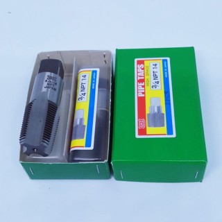 SKC NPT HAND TAP 2PCS SET NPT PIPE TAP 5/8''/ 7/8'' MADE IN JAPAN ( NPT ...
