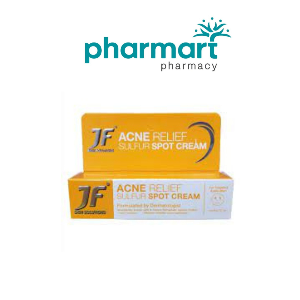 JF ACNE RELIEF SULFUR SPOT CREAM 10G | Shopee Malaysia