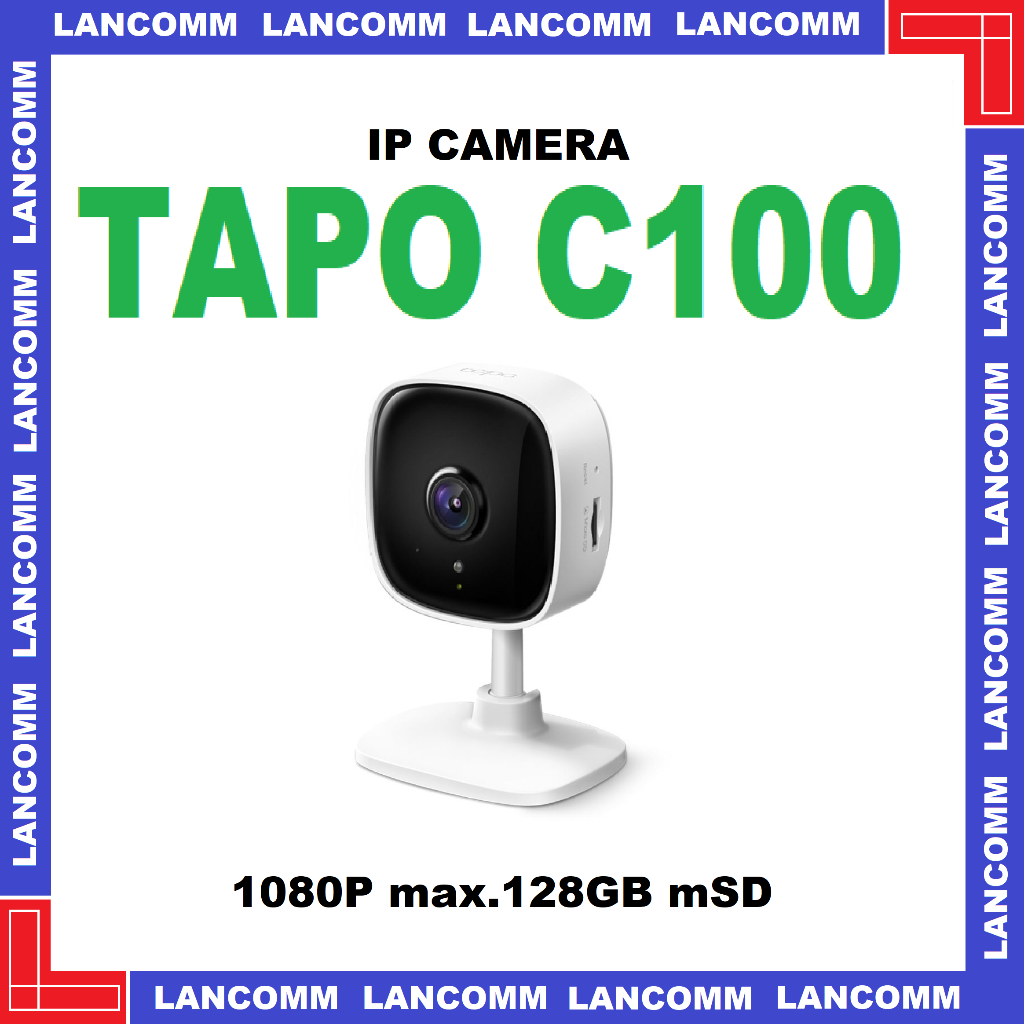 TAPO C100 Home Security WiFi CCTV Camera | Shopee Malaysia