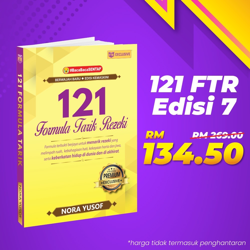 SET B - 121 FORMULA TARIK REZEKI LUXURY/ Buku FTR/ Formula Tarik Rezeki ...