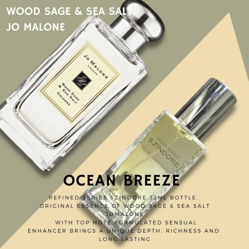 Original Szindore OCEAN BREEZE extrait de parfum 32/35ml | Shopee Malaysia