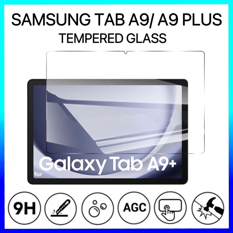 Samsung Tab A9 / A9+ / A9 Plus HD Clear Tempered Glass Samsung Tab A9+ A9 Plus | Shopee Malaysia