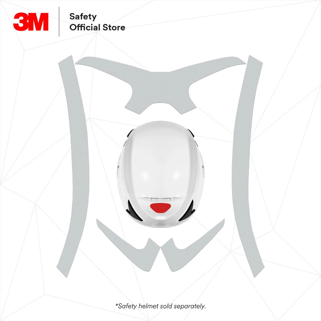 3M™ X5-REFKIT Reflective Sticker Kit for SecureFit X5000 & X5500 Series ...