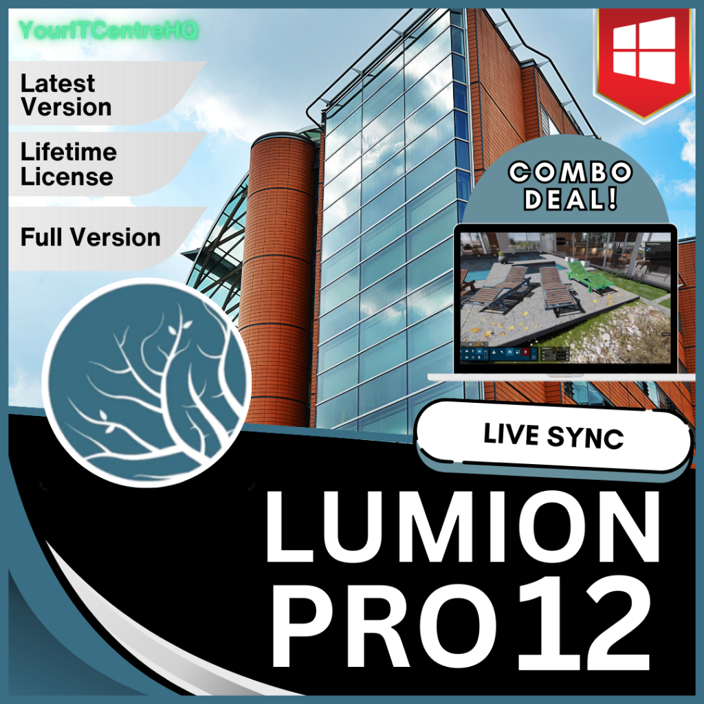 Lumion Pro 12.5 2025 Version | Live Sync | Lifetime and Full | For ...