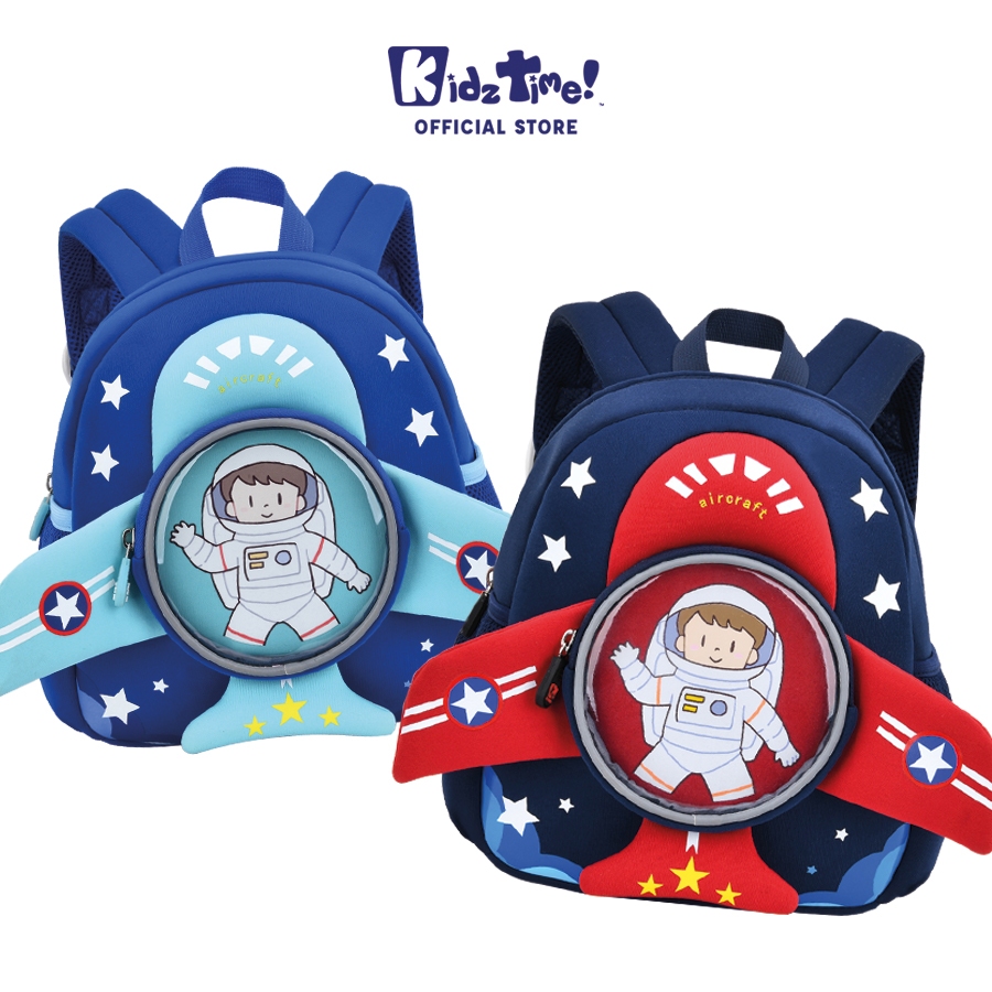 Kidztime Kids Children Cute Astronaut Backpack School Bags Kindergarten ...