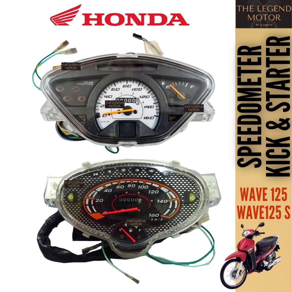HONDA WAVE125 S WAVE 125 S WAVE125S W125S W125 STARTER KICK METER ASSY ...