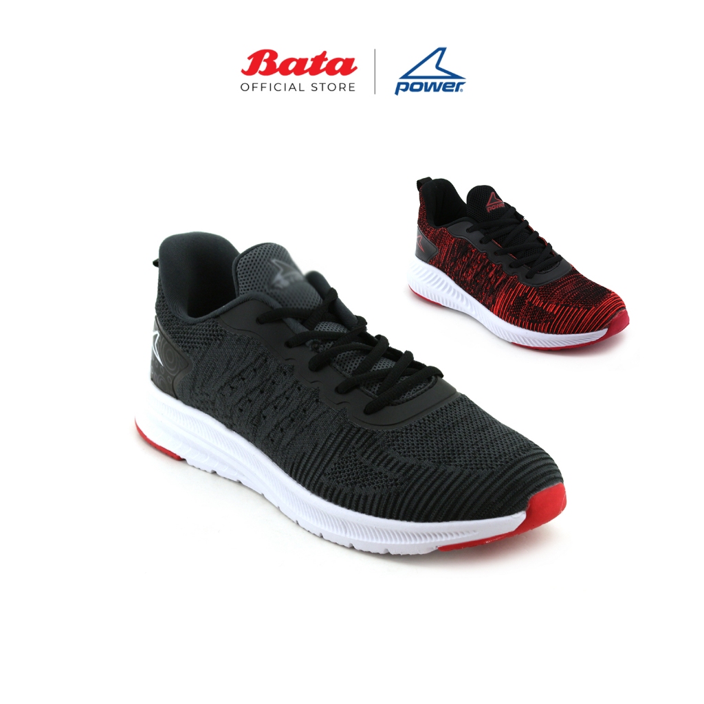 POWER My010 Men Grey / Red Running Shoes / Sneakers 8422733 / 8425733 ...