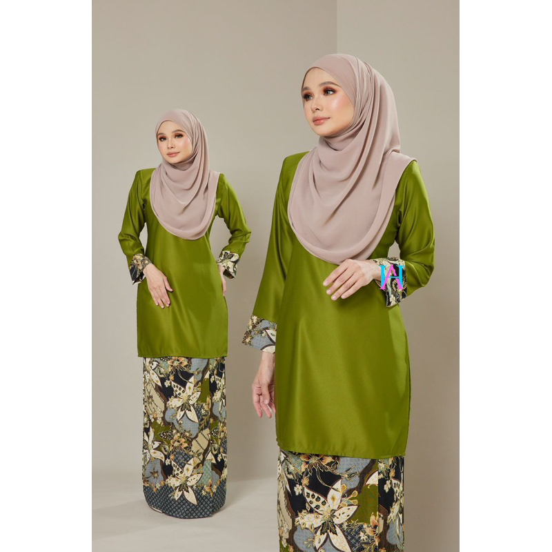 Kurung Moden Batik Seroja | Shopee Malaysia