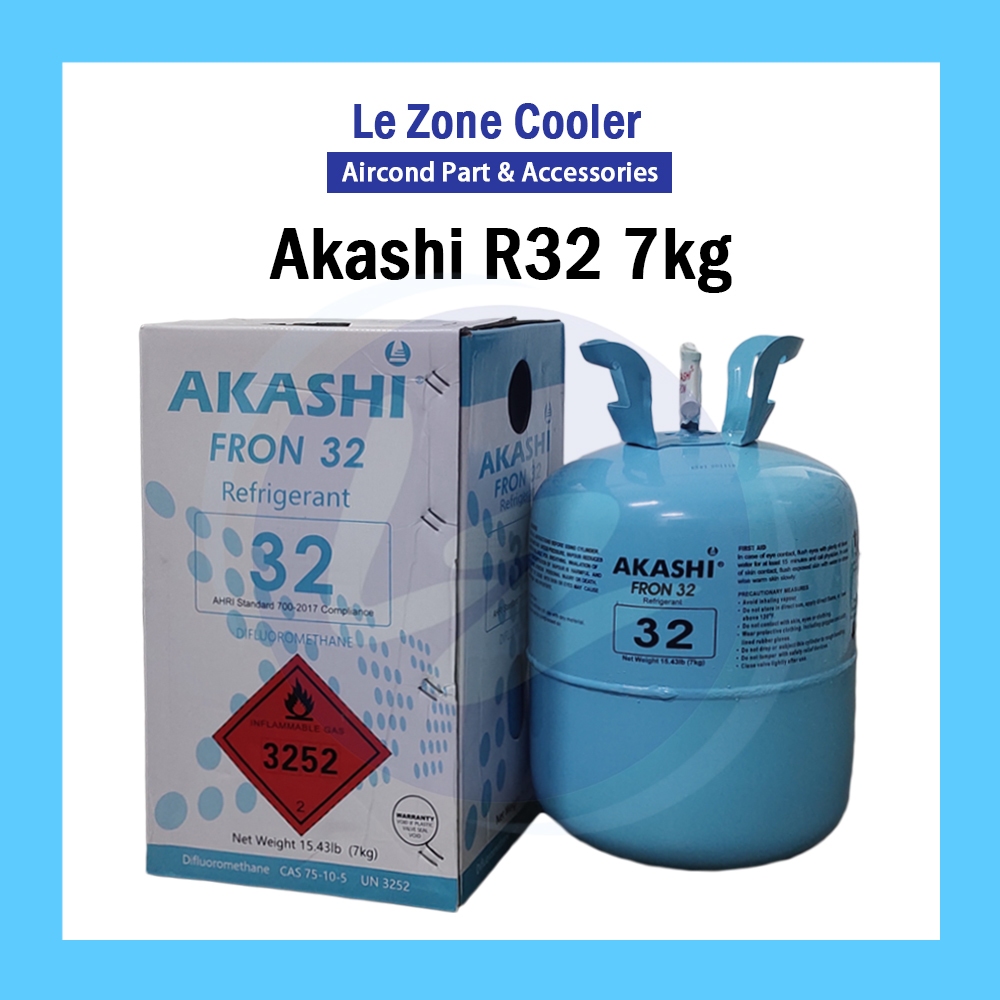 Akashi R32 Gas Aircond Gas 7kg Home Aircond Rumah Aircond Top up Refill | Shopee Malaysia