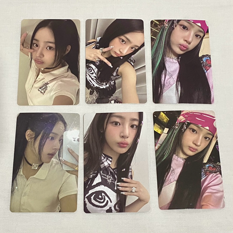 New Jeans Get Up Weverse Album Official Photocard Minji Hanni Danielle ...