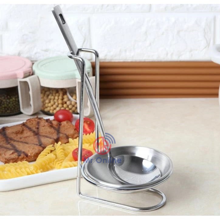 Stainless Steel Multifunction Vertical Kitchen Ladle Spoon Rest Holder ...