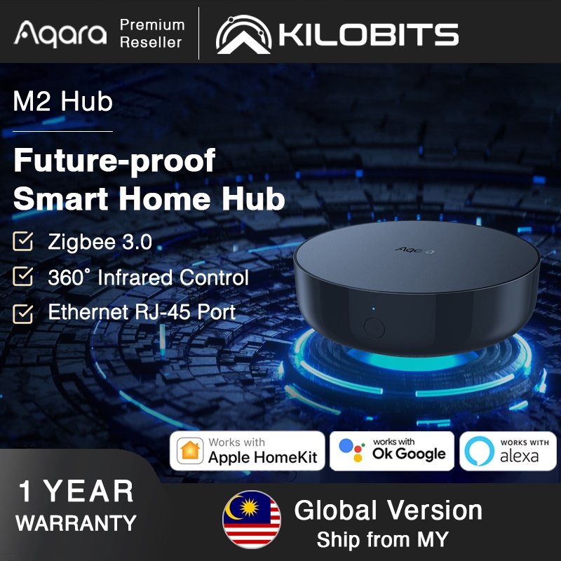 Aqara Gateway M2 Hub Global Version Support ZigBee 3.0 WiFi Dual ...