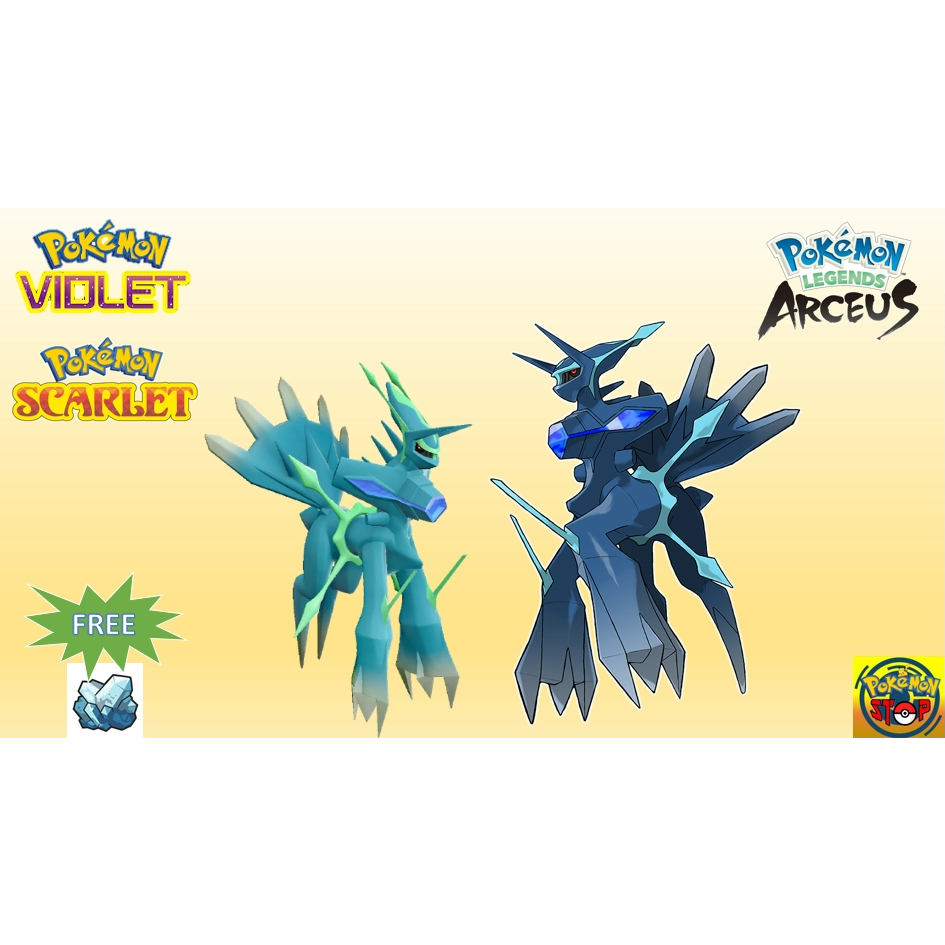 【Dialga-Origin】Legendary Shiny Pokemon trade Scarlet Violet Arceus with ...
