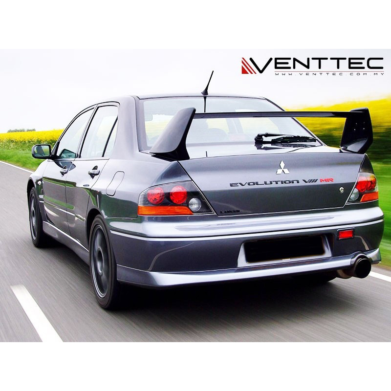 Mitsubishi Evolution 8 2003-2005 Venttec Door Visor Lancer EVO 8 Window ...