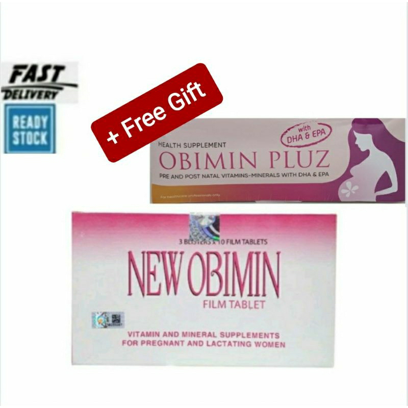 NEW OBIMIN EXP:03/2025 VITAMIN & MINERAL SUPPLEMENTS 30'S | Shopee Malaysia