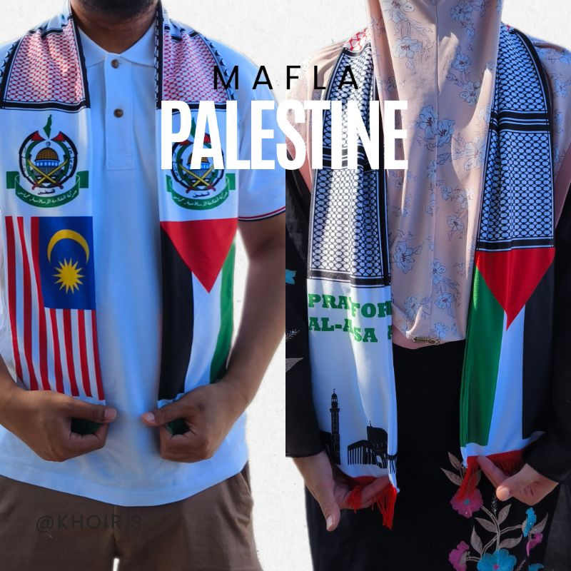 Mafla Palestine / Mafla Microfiber by khoirs | Shopee Malaysia