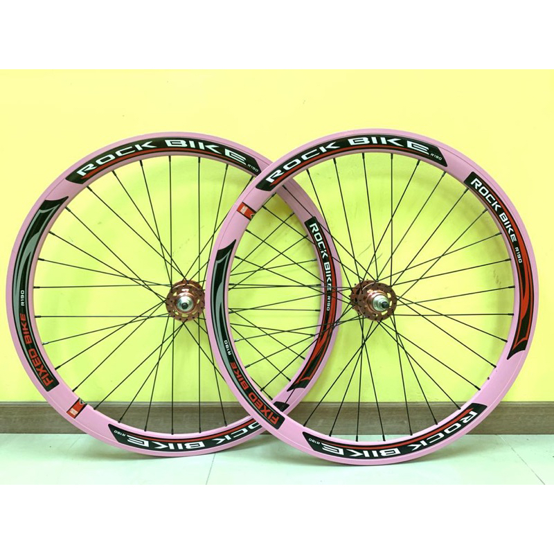 RIM FIXIE / WHEEL SET FIXIE / Basikal Fixie / ROCK BIKE RIM FIXIE 700 ...