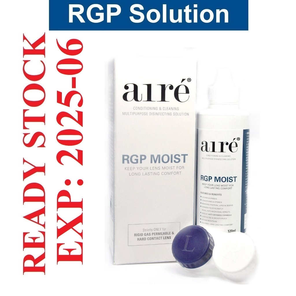 AIRE RGP CONDITIONING & CLEANING MULTIPURPOSE SOLUTION 120ml / IGEL RGP Moist Conditioning ...