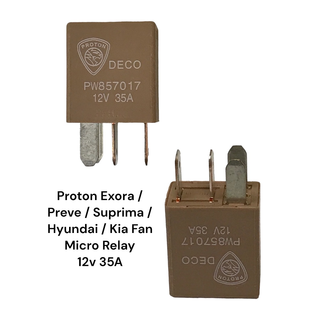 Proton Suprima / Exora / Preve / FLX / Kia/ Hyundai Micro Fan Relay 12v ...