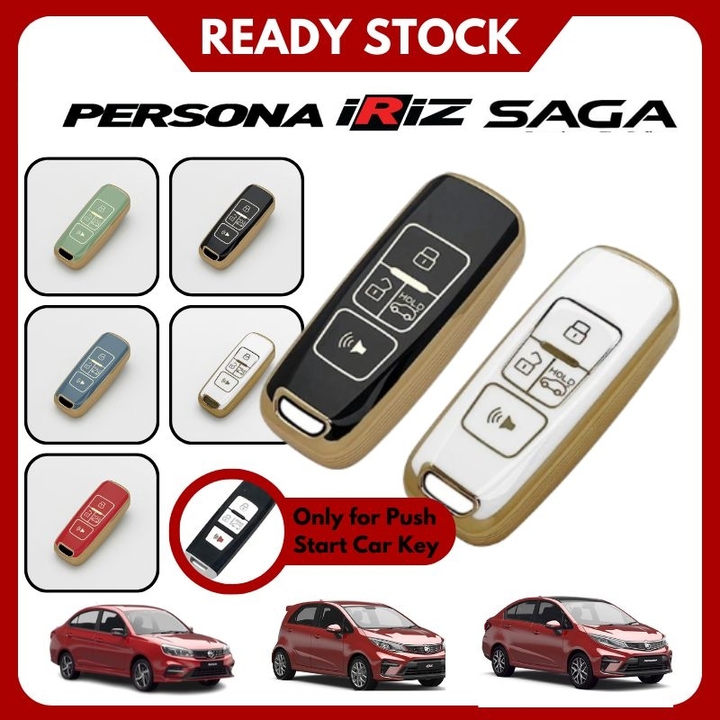 Proton Saga MC2 Persona Iriz 2021 Car TPU Key Cover Case Casing Sarung ...