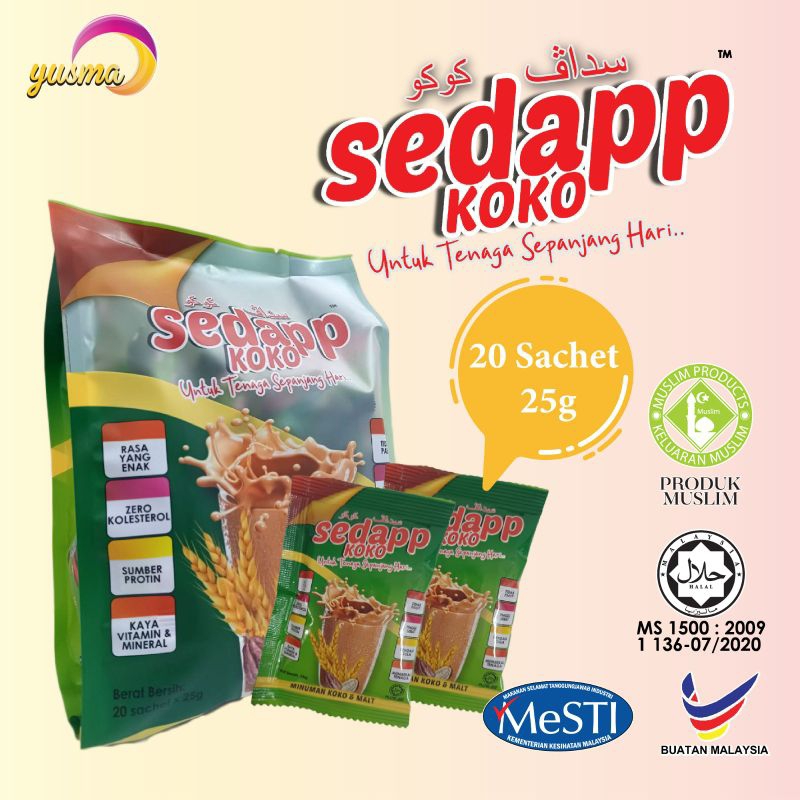 SEDAPP KOKO 20 SACHET | Shopee Malaysia