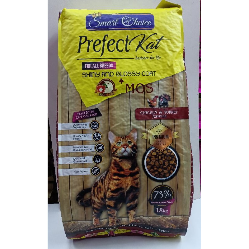 smart choice perfect kat Cat Food 18KG mos+ | Shopee Malaysia