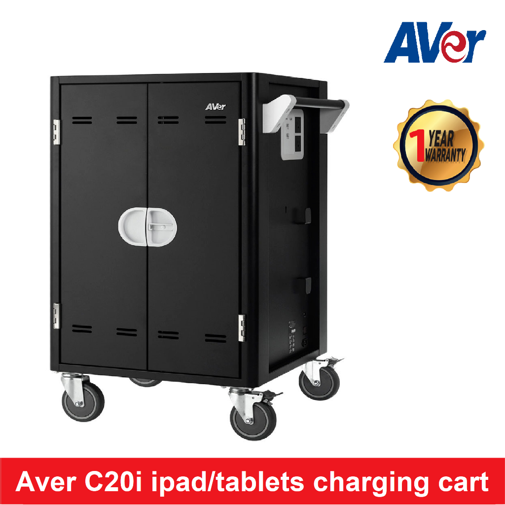 Aver C20i Laptop Notebook Tablet Charging Cart Station | Shopee Malaysia