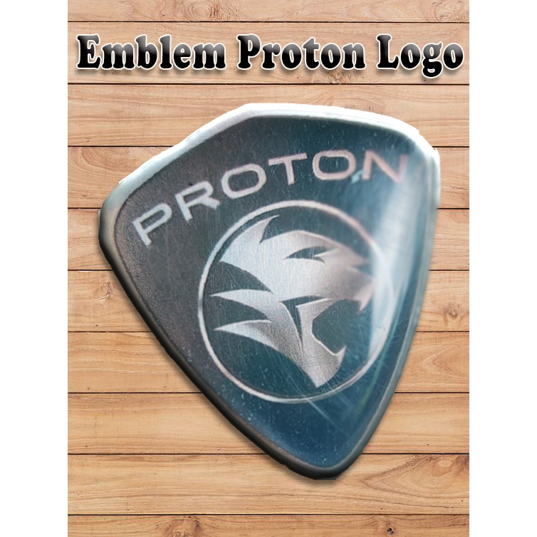 Proton emblem sticker (stiker timbul) | Shopee Malaysia