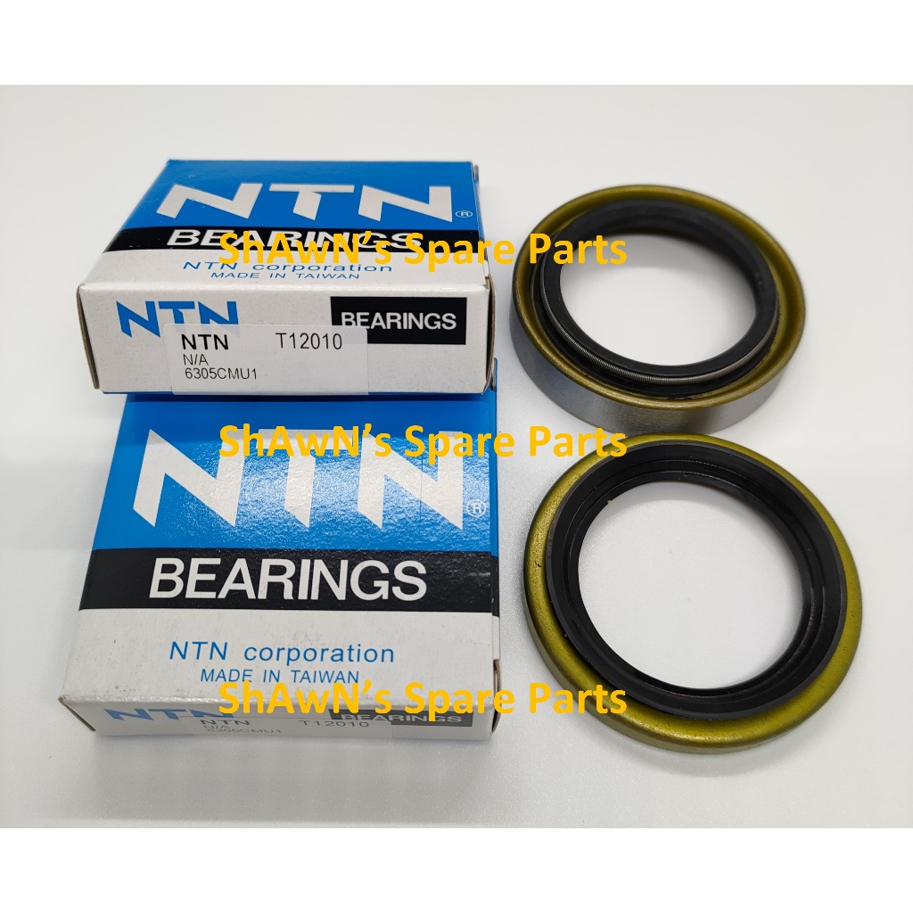 NTN (1 Side/Sebelah) Front Wheel Bearing With Oil Seal Perodua Kancil ...
